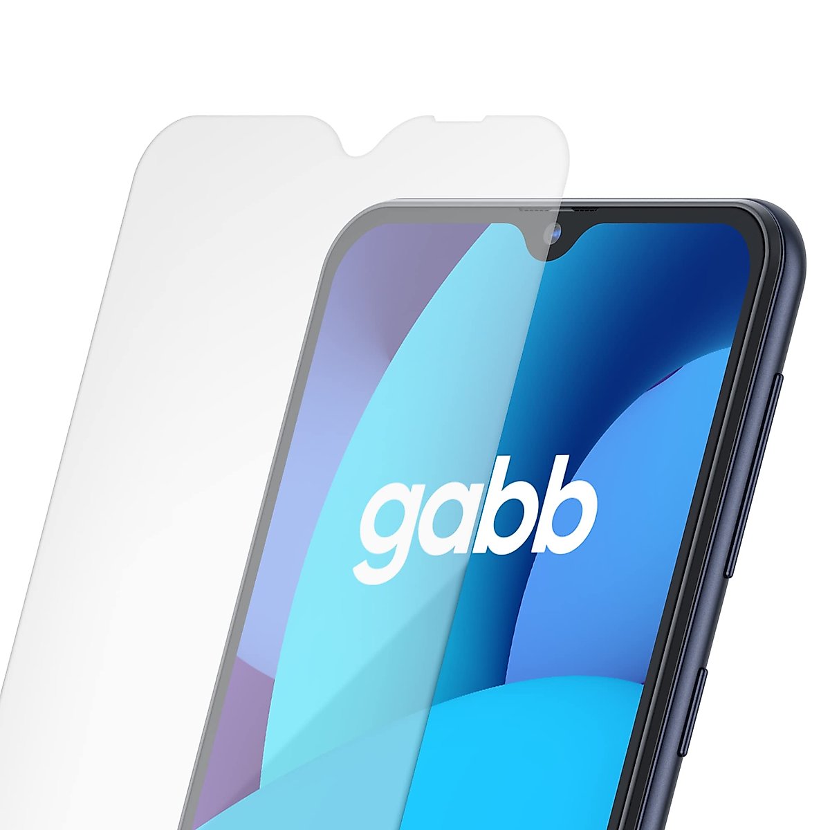 Gabb Authentic Phone Plus Screen Protector - Set of 2, Tempered Glass, Shield, Thin, Easy Install, HD Clarity, Touch Response, Smart Phone Accessory, Also Compatible with Samsung A10E