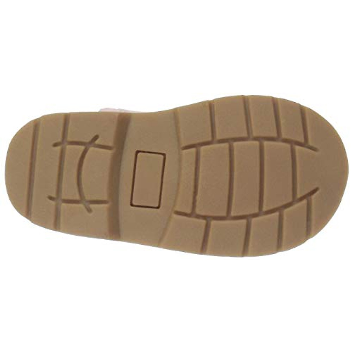 Baby Deer Round Toe Western Boot, White SZ 2