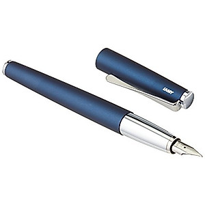 Lamy Imperial Blue Studio Fountain Pen with Extra-Fine Nib and Blue Ink (L67IBEF)