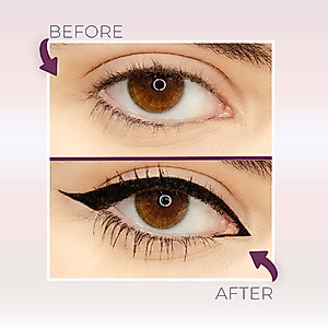 Blinc Micropoint Eyeliner Pen, Liquid Eyeliner Pen with ultra-precise Felt Tip, No-Skip, Ultra-Longwearing Highly-Pigmented Waterproof Eye Liner, Vegan, Gluten-Free and Cruelty-Free, 0.5mL/0.017 Fl Oz