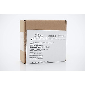 DeRoyal Sensostrip Temperature Indicator, 6 Bars, 1 Degree Celsius Increments, 81-010003 (Case of 100)