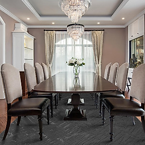 AMOAMI 3D Modern 5x7 Area Rugs Machine Washable Area Rug Non Slip Dark Grey Rugs for Living Room Super Soft Living Room Rug Room Decor Aesthetic Rugs for Bedroom,Office,Dining Room, Kids Playroom