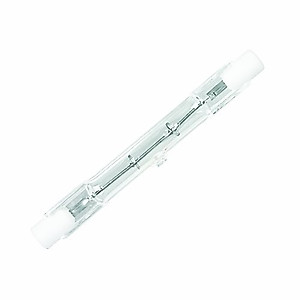 Feit Electric Bpq100t3/Cl/S 100 Watt Double Ended T3 Halogen Quartz Light Bulbs - 2 Pack