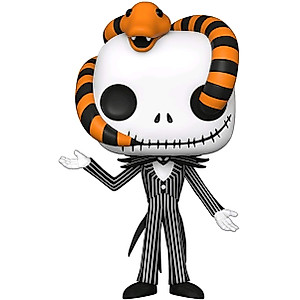 Jack Skellington (Hot Topic Exc): Fun ko Pop! Vinyl Figure & 1 Compatible Graphic Protector Bundle (717 - 42989 - B)