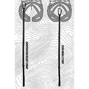 QOGIR Tree Stand Harness, Lightweight Hunter Safety Harness for Tree-Stand Hunting, Adjustable Tree Stand Safety Harness, Durable Hunting Harness, Comfortable Safe All-Season Great Mobility