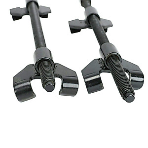 Fekuar 15" 380MM Coil Spring Compressor Tool, Heavy Duty Auto Suspension Compression Remover Installer Tool Set of 2 Black