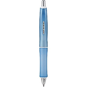 PILOT Dr. Grip Frosted Refillable & Retractable Ballpoint Pen, Medium Point, Blue Barrel, Black Ink, Single Pen (36253)