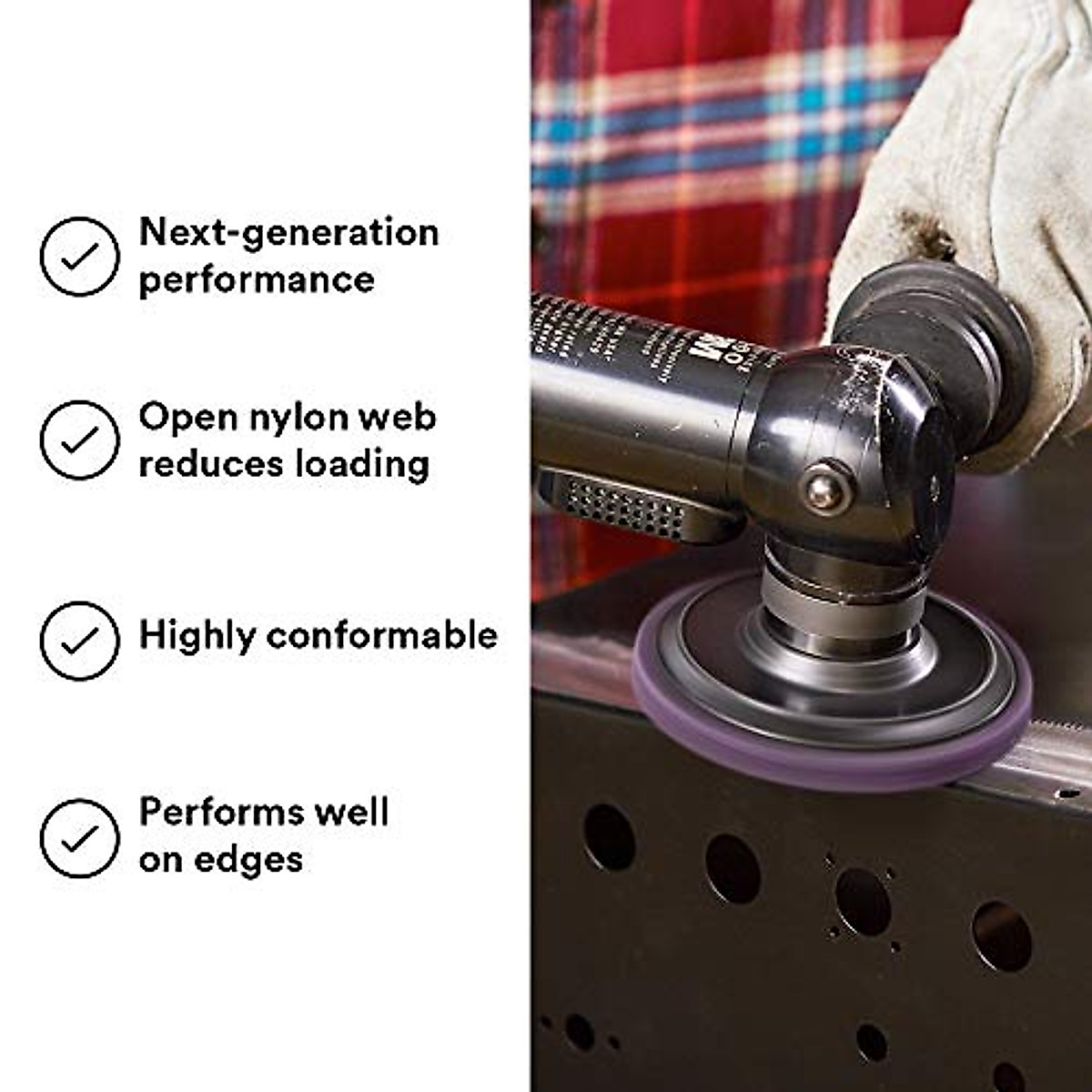 Cubitron Clean and Strip XT Pro Disc - Rust and Paint Stripping Disc - 4.5” diam. x 5/8-11 Quick Change Thread - Extra Coarse Silicon Carbide - Pack of 1
