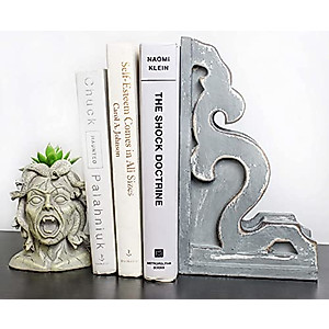 Darware Mini Resin Medusa Head Planter, Garden Decor Statue Flower Pot