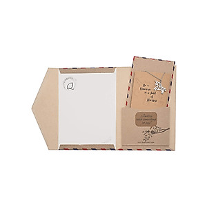 quan jewelry Handmade Origami Unicorn Pendant Necklace, Animal Jewelry Graduation Gifts for Women & Men with Inspirational Greeting Card, Adjustable 16" to 18" - Handcrafted