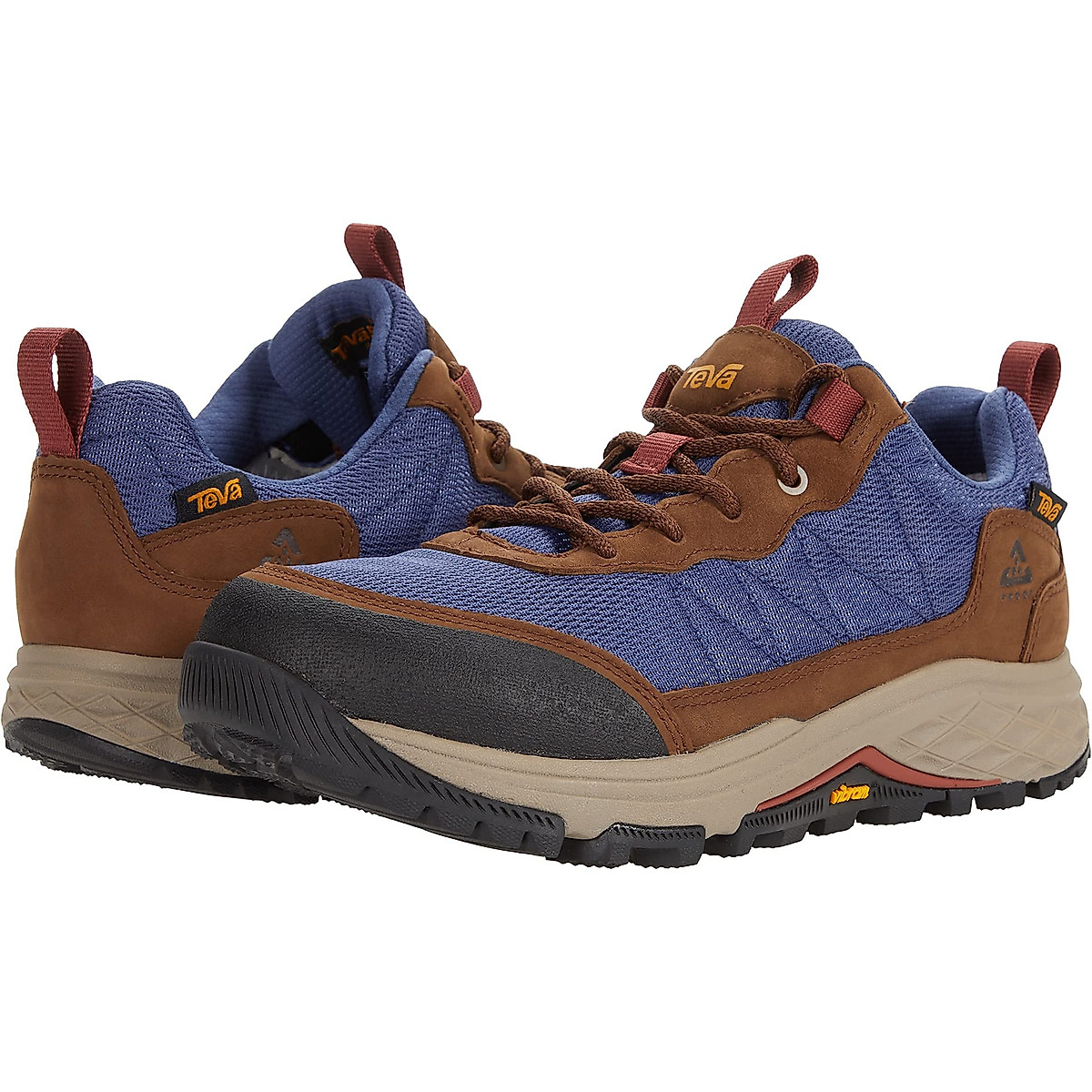 Teva Womens Ridgeview Lo Hiking Boot, Blue Indigo, Size 5