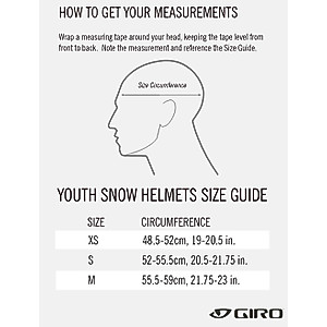 Giro Crue MIPS Youth Snow Helmet - Matte Black - Size S (52-55.5 cm)