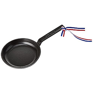 STAUB Cast Iron Mini Frying Pan, Black, 12 cm