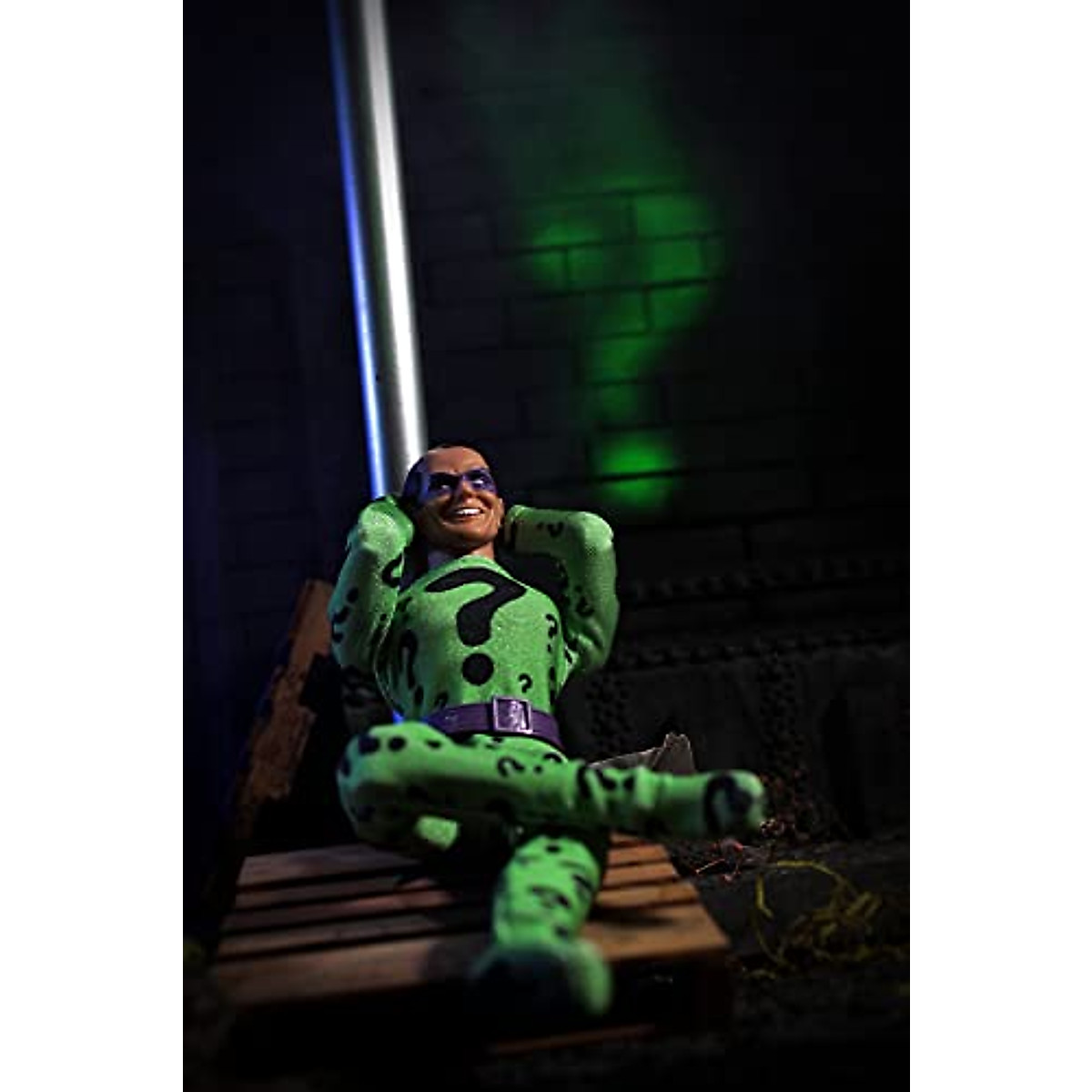 Mego DC Comics Riddler 8" Action Figure Multicolor