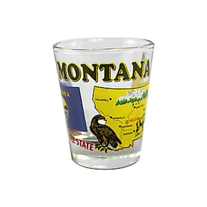 Souvenir Shot Glass - Montana