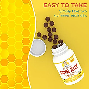 Royal Jelly Gummies by Dr. Danielle, Best Royal Jelly Gummy Supplement, 500mg