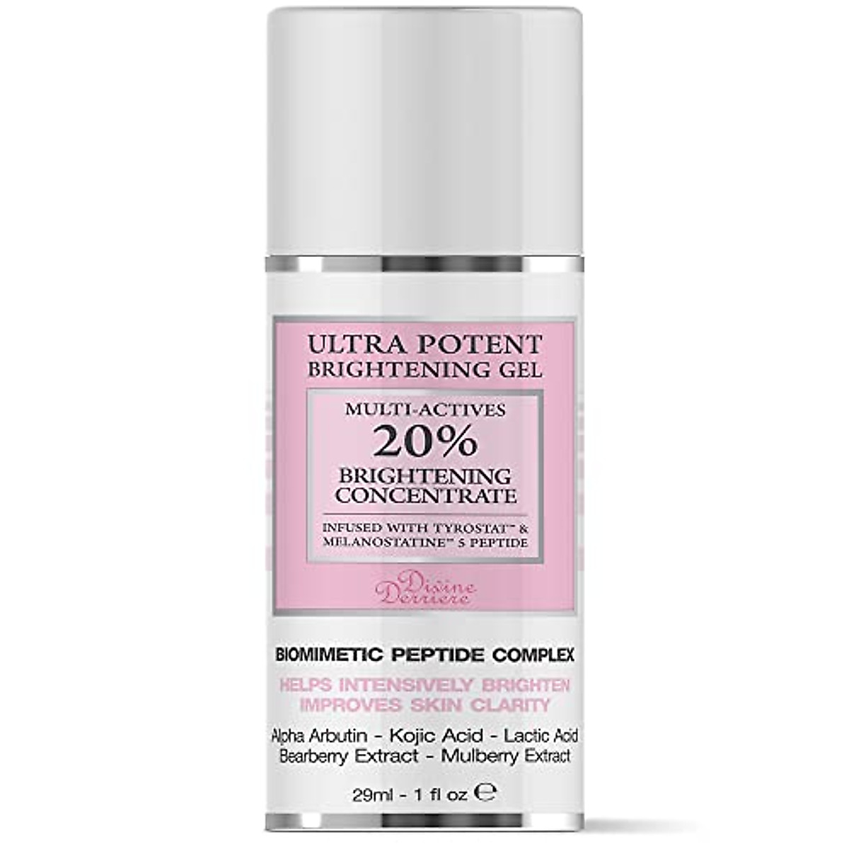 Dark Spot Corrector, Dark Spot Remover for Face, Melasma and Hyperpigmentation Treatment, Dark Spot Serum, Age Spot Remover, with Tyrostat, Kojic Acid, Alpha Arbutin, Mulberry Extract, Lactic Acid 1oz