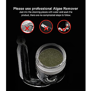 Clscea Aquarium Glass CO2 Diffuser Atomizer with U Tube Check Valve Suction Cup Premium Version