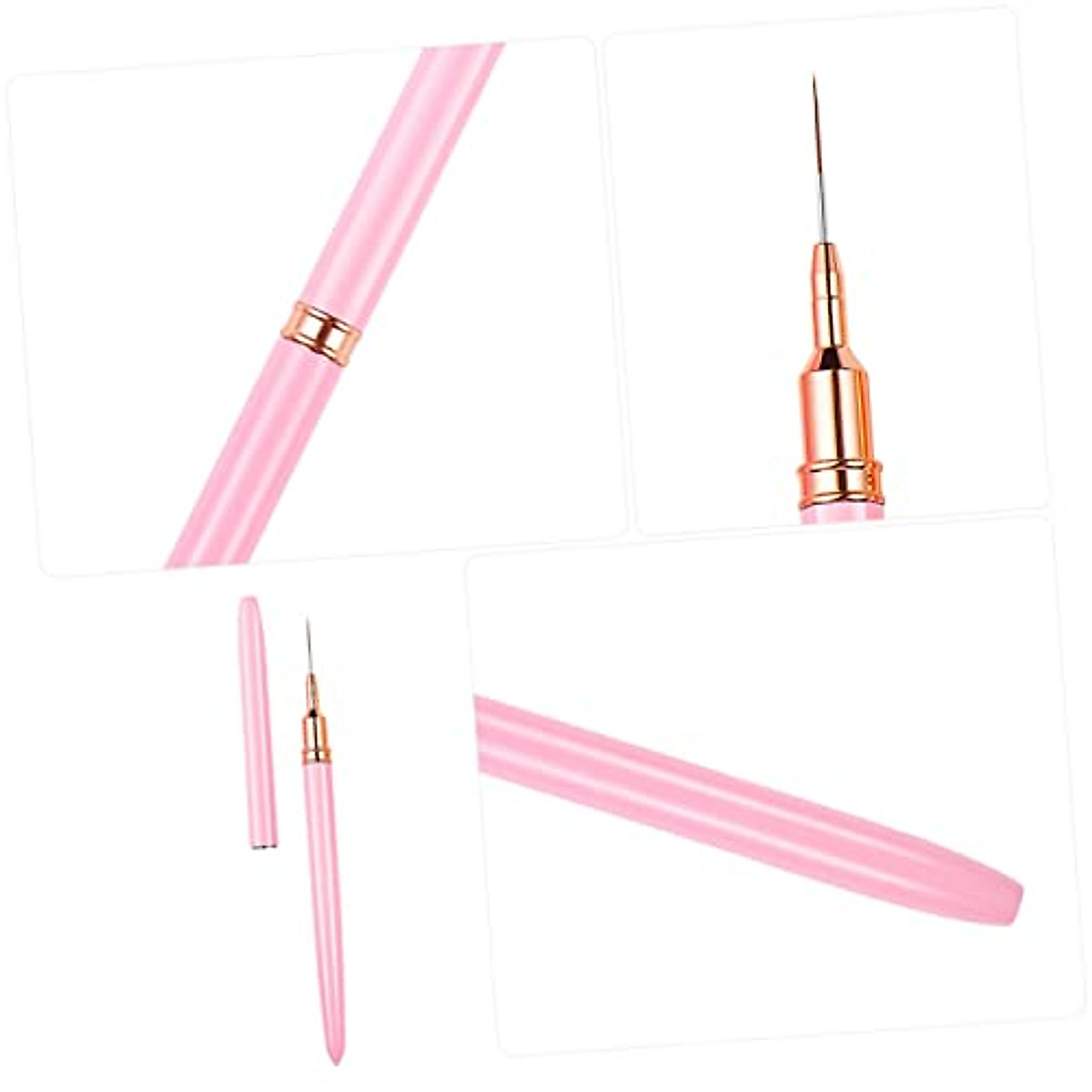 minkissy Nail Art Drawing Pen Brochas Para Uñas Acrilicas Nail Kit Gel Nails Gel Nail Art Polish Pens Professional Nail Art Pens Nail Liner Brush Nail Painting Tools Brush for Acrylic Nails