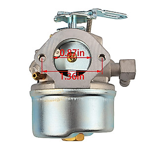 Carbhub 640084B Carburetor for Toro 521 Snow Blower HSSK40 HSSK50 HS50 LH195SAT ecumseh 5HP MTD 632107A 632107 640084 640084A for Tecumseh 632107 640084 640105 640299 632107A 640084A