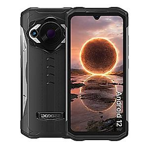 DOOGEE S98 PRO Rugged Smartphone, 8GB+ 256GB Android 12, Thermal Imaging Camera, 48MP 20MP Night Vision Camera, 6000mAh Big Battery, FHD IP68 Waterproof Cell Phone, NFC