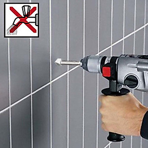 Bosch Professional 2608587166 CYL-9 Ceramic Tile Drill bit, Silver, 12 mm