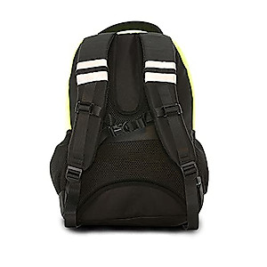 Reflective Apparel High Visibility Waterproof Safety Backpack - 3M Reflective Tape, 100% Polyester Oxford - Lime, 14" x 7" x 18"