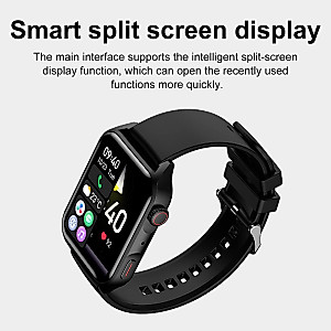 gigididi Smart Watch for Men,Fitness Watch,Android Smart Watch iPhone Compatible,Blood Pressure/Heart Rate/Sleep Monitor Smartwatches