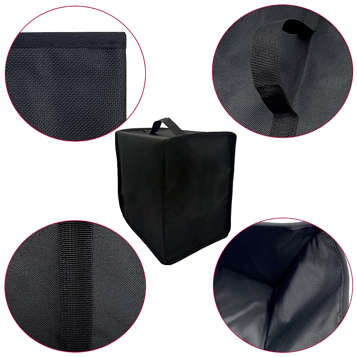 Wanty Water-Resistant Waterproof Dust-Proof Nylon Fabric Dust Cover Case Protection for Electric Glass and Steel Hot Tea Water Kettle, 15L / 1.7L