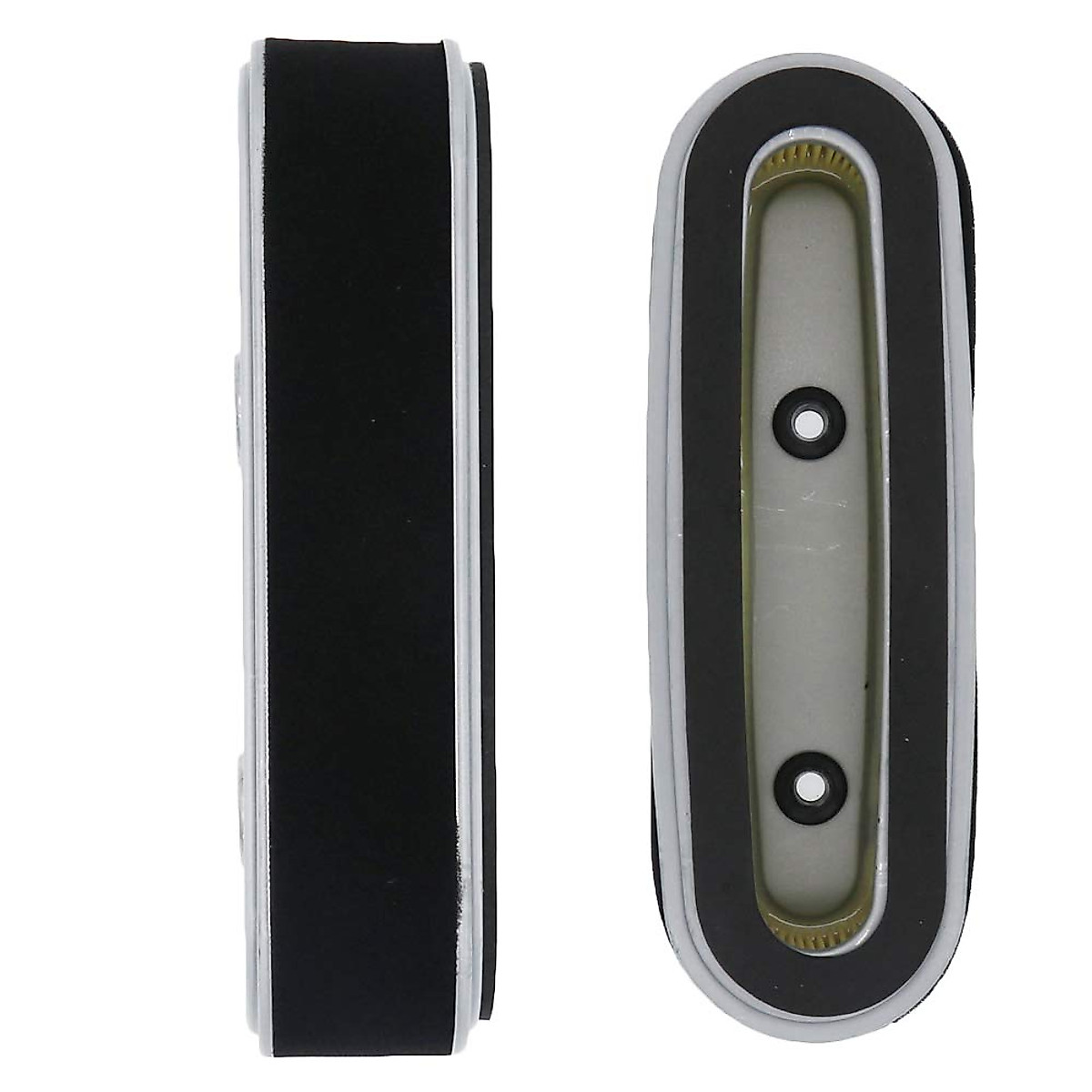 QHALEN Air Filter Compatible with Honda GXV160 Engine Lawn Mower Air Cleaner 17210-Z1V-003 (Black,Qty 2)