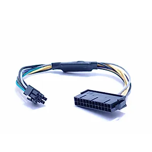 Must Have Gadgets 24 pin to 8 pin ATX Power Supply Adapter Cable for DELL Optiplex 3020 7020 9020 Precision T1700