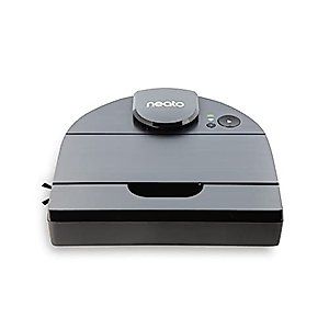 Neato D10 Intelligent Robot Vacuum Cleaner–LaserSmart Nav, Smart Mapping, Cleaning Zones, WiFi Connected, 300-min runtime, Powerful Suction, Max Clean, Edges, Corners & Pet Hair, XXL Dustbin, Alexa