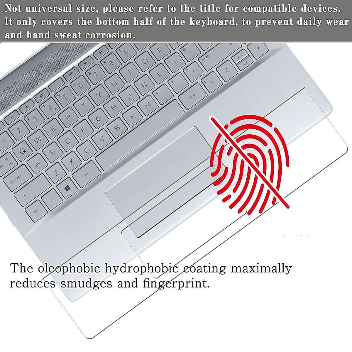 Puccy 2 Pack Keyboard TouchPad Film Protector, compatible with ASUS ProArt StudioBook H5600 H5600QM 16" Laptop TPU Trackpad Guard Cover Skin (Not Tempered Glass Screen Protectors)