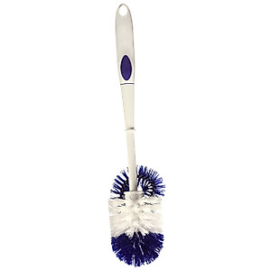 Rubbermaid Toilet Bowl Brush with Caddy Holder, with Caddy Holder, Cobalt Blue (FG6B9204COBLT)