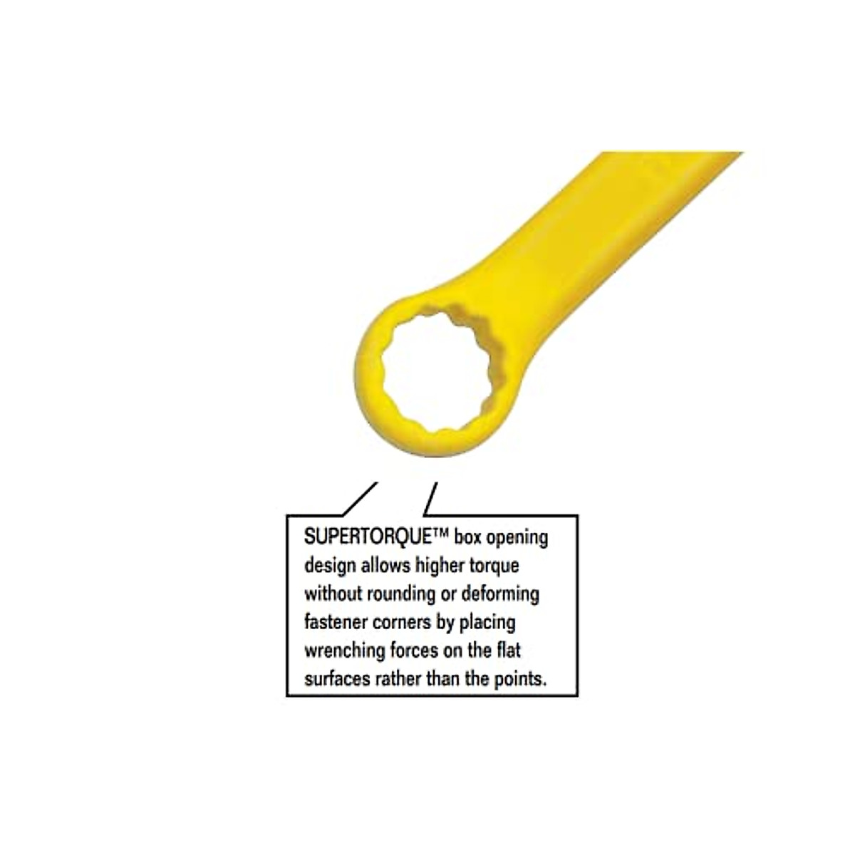 Williams 1216YSC Yellow Super Combo Combination Wrench, 1/2-Inch