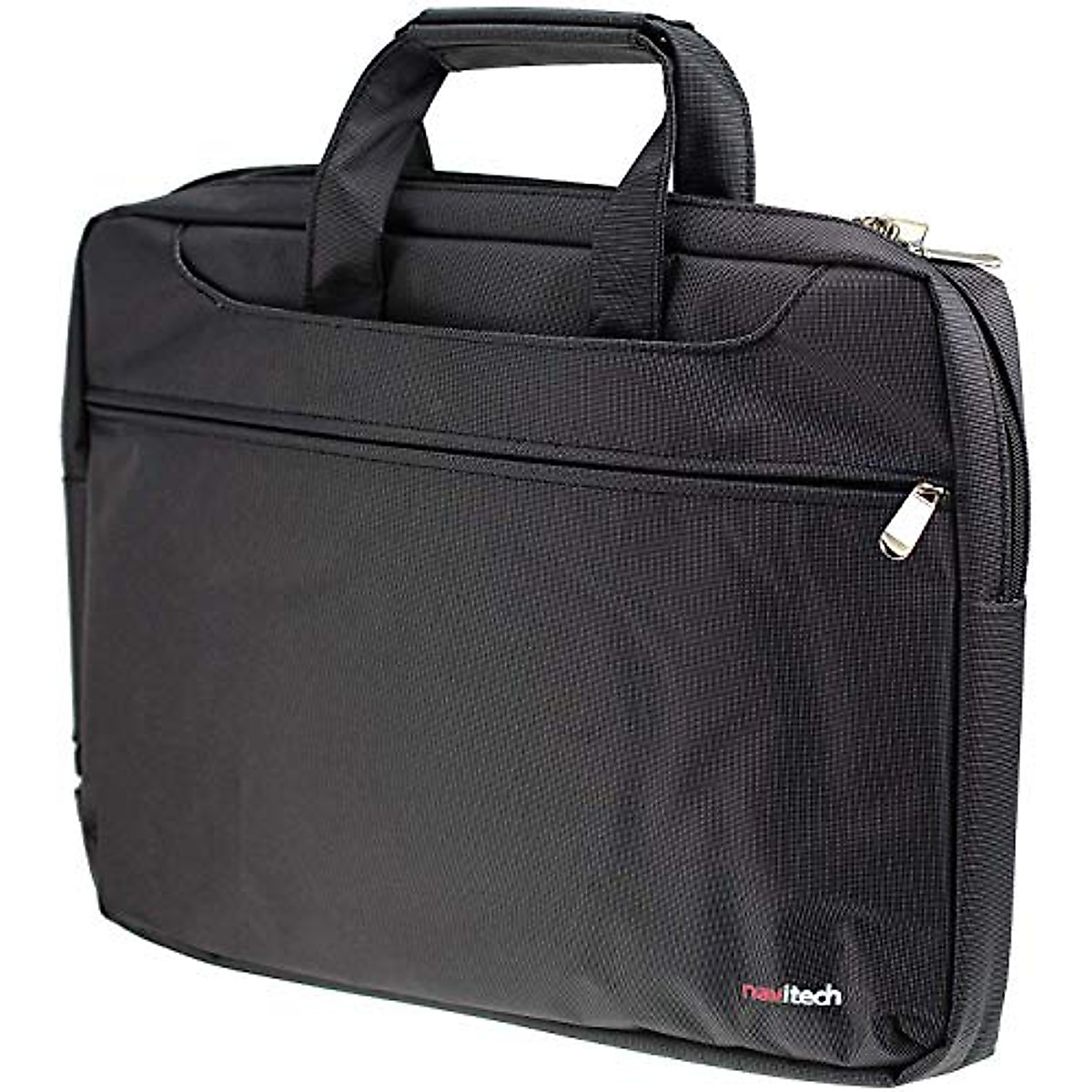 Navitech Black Premium Messenger/Carry Bag Compatible with The Alienware AREA-51M Gaming 17.3 Inch Laptop