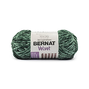 Bernat Velvet Pine Yarn - 2 Pack of 10.5oz/300g - Polyester - #5 Bulky - 315 Yards - Knitting & Crochet
