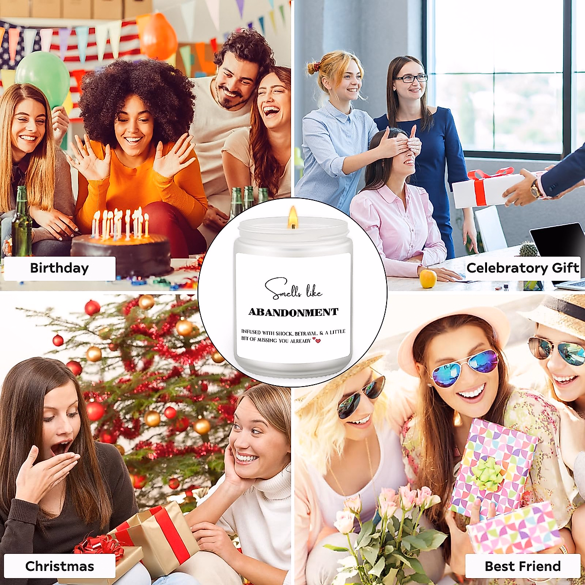 Moving Away Gifts for Sister, Friend, Roommate, Coworker Leaving Gifts, Funny Retirement Present, Goodbye Gifts for Coworker Leaving Retirement, Graduation Gifts, Gifts for Neighbor, Work Bestie Gifts