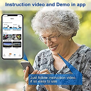 LCYATCE Mini Spy Camera WiFi with Video Recording, Baby Monitor Pet Cam Wireless Hidden Camera Home Security Nanny Cam Real Time Streaming Light Night Vision/Motion Detection