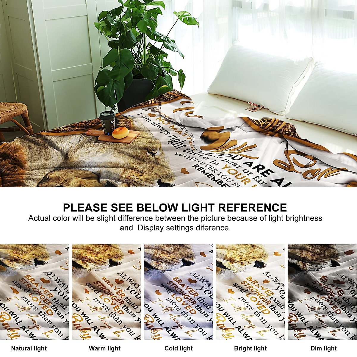 GIvetoyou Son Gifts from Mom Blanket Gifts for Son from Mom Son Blanket from Mom to My Son Blanket from Mom Birthday Valentines Day Graduation for Son Him Boy Throw Bed Blanket 60" X 50"