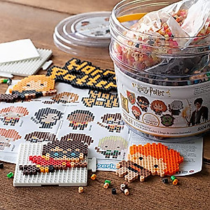 Perler 80-42968 Big Bucket Harry Potter Fuse Bead Kit for Kids and Adults, Comes with 27 Patterns, Multicolor, 8504pcs