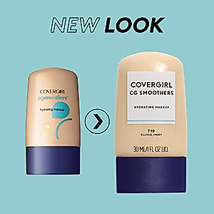 COVERGIRL Smoothers Hydrating Makeup Foundation, Natural Beige (packaging may vary), 1 Fl Oz (Pack of 1)