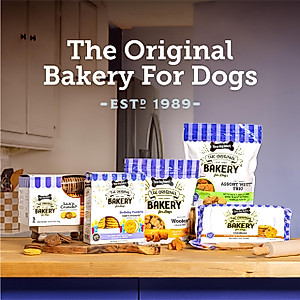 Three Dog Bakery Grain Free Wafers Baked Dog Treats, Pumpkin, 13 oz (Pack of 2)