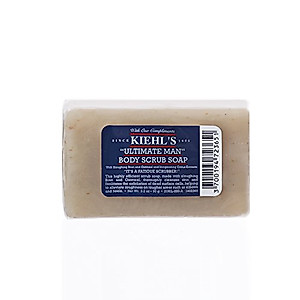 Kiehl's Ultimate Man Body Scrub Soap 3.2 Oz