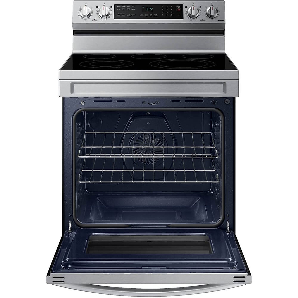 Samsung NE63A6511SS 6.3 Cu. Ft. Stainless Smart Freestanding Electric Range