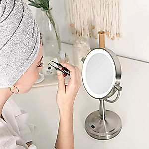 2Pack LED Makeup Mirror Bulb Replacement Mirror 20W RP34B Light Bulb fits BE151T BE71CT BE47X BE47BR for Cosmetic Vanity Makeup Mirror with Single Double Sided Lighted Magnification (6000K)