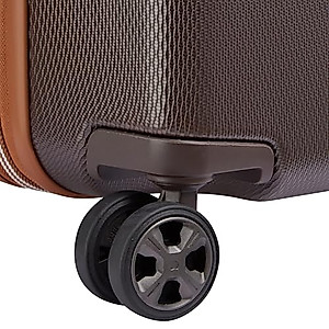 DELSEY PARIS Chatelet Air 2.0 Hardside Luggage with Spinner Wheels, Chocolate Brown, 2 Piece Set, (24/28)