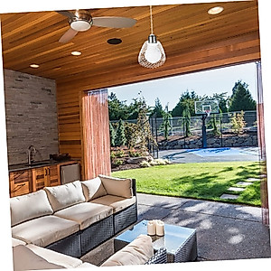 Uonlytech 2 Pcs Wrought Iron Lampshade Light Accessory Lampshade Adornment Decorative Lampshade Metal Light Shell Metal Lampshade Modern Lampshade Lamp Accessory Hollow-Out Lampshade