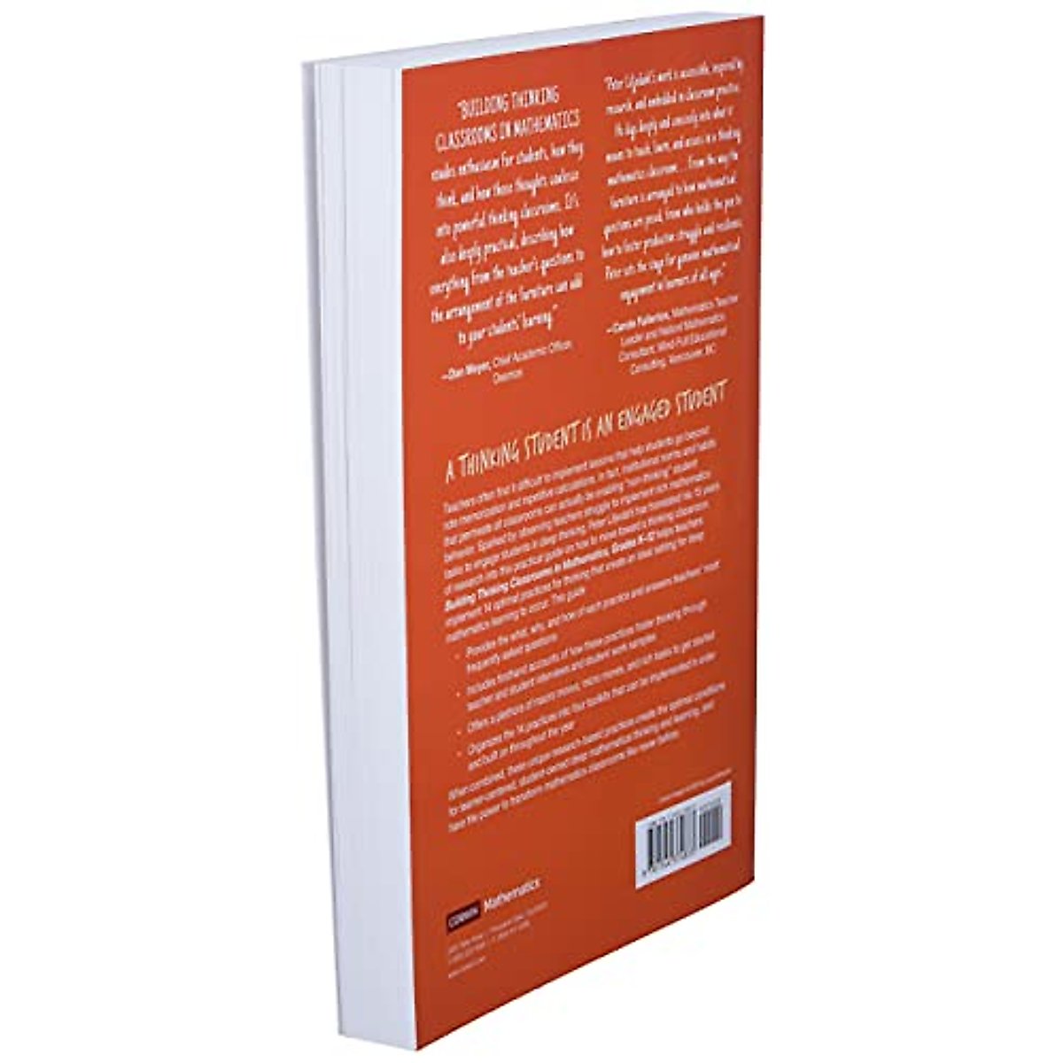 Building Thinking Classrooms in Mathematics, Grades K-12: 14 Teaching Practices for Enhancing Learning (Corwin Mathematics Series)