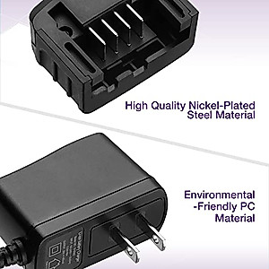 LCS1620 Replacement Charger 20V Lithium Battery Charger for Black&Decker 16V-20V Lithium Ion Battery LBXR20 LBXR20-OPE LB20 LBX20 LBX4020 LB2X4020 LBXR2020-OPE BL1514 LBXR16